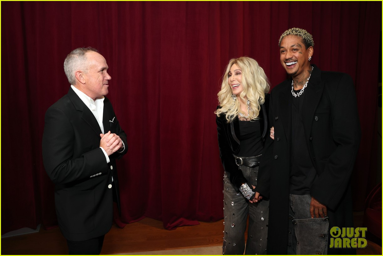 Cher Launches New Ice Cream Brand at Grammys Party Alongside Boyfriend ...