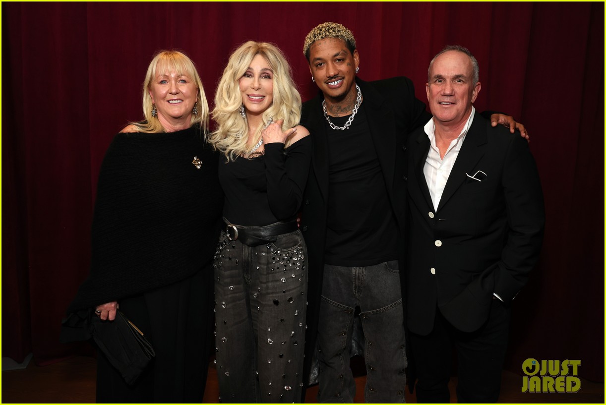 Cher Launches New Ice Cream Brand at Grammys Party Alongside Boyfriend ...