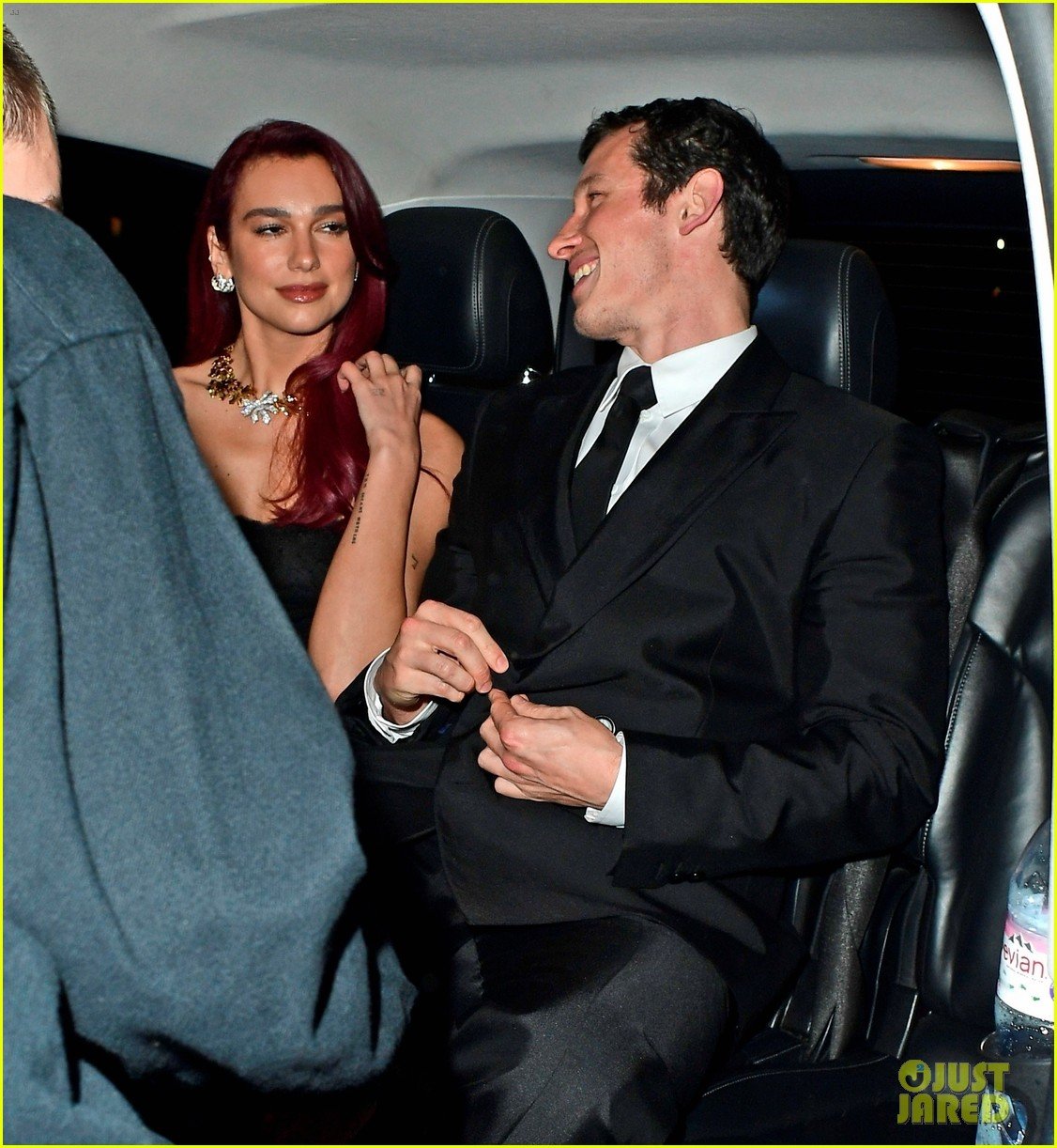 Dua Lipa Looks So Happy With Callum Turner, Changes Into Sheer Dress ...