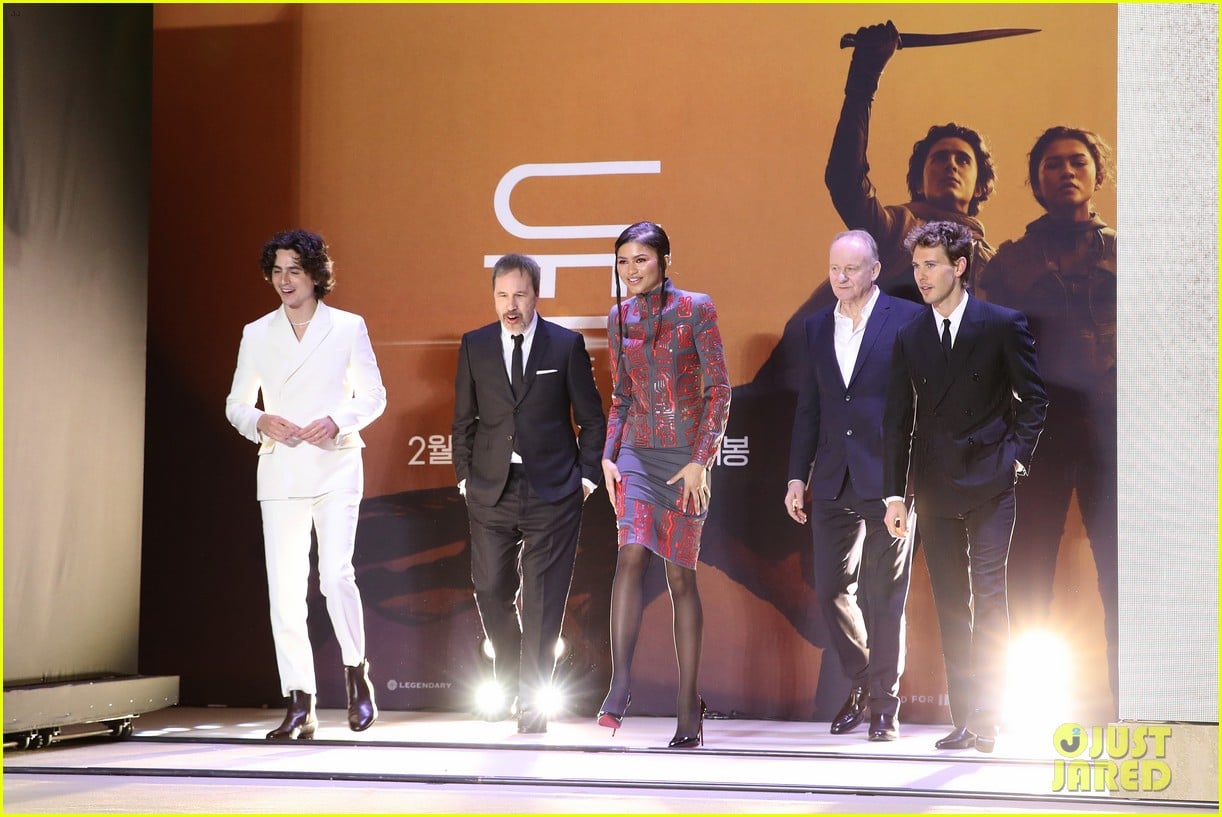 Zendaya, Timothee Chalamet & Austin Butler's High-Fashion 'Dune: Part Two' Tour Continues at ...