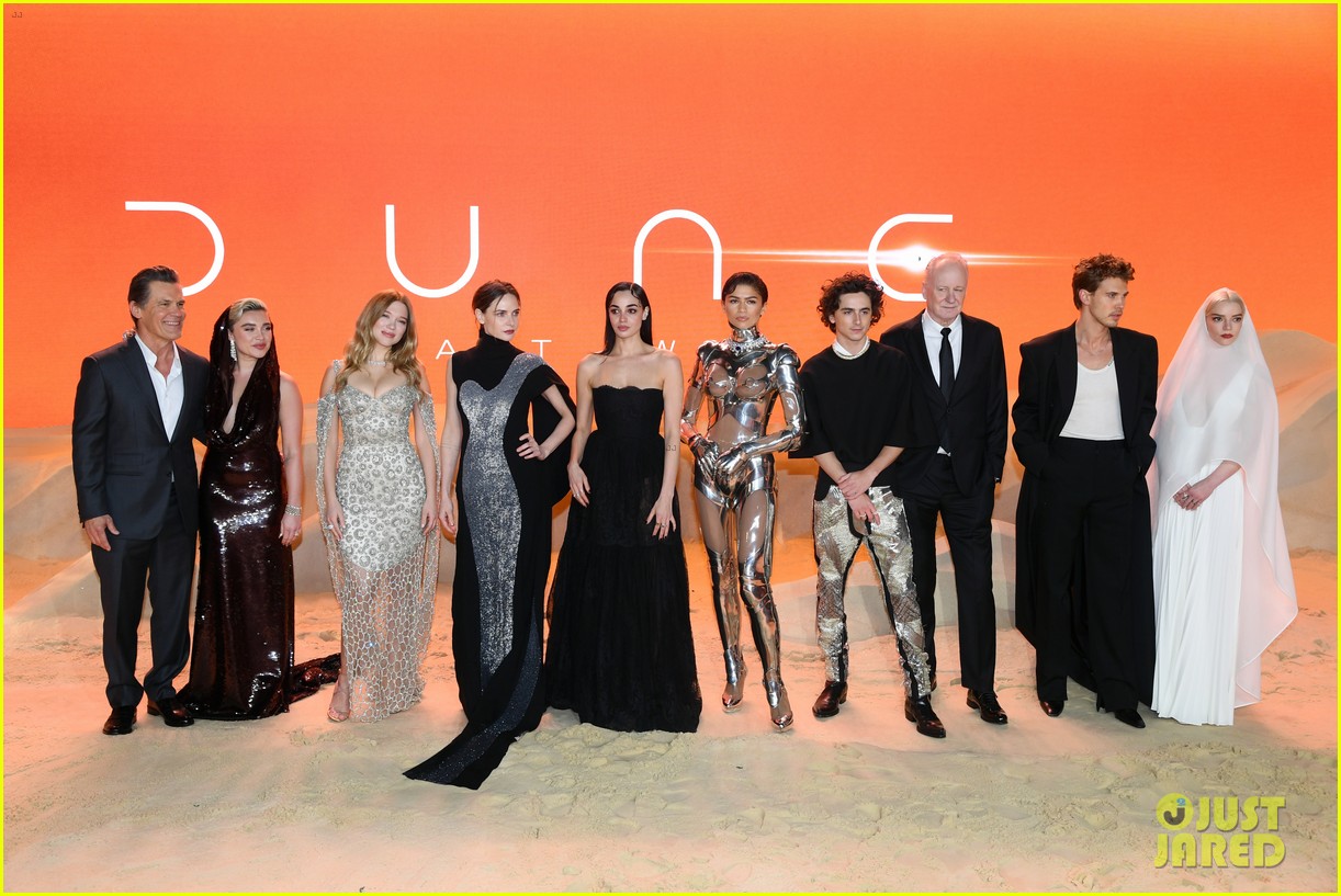 Timothee Chalamet, Florence Pugh & Austin Butler Wow at 'Dune: Part Two' World Premiere: Photo ...