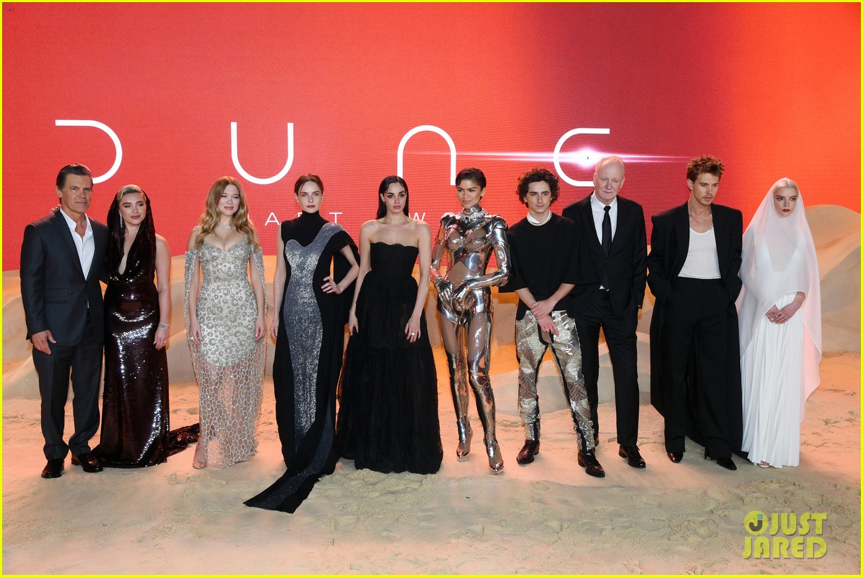 Timothee Chalamet, Florence Pugh & Austin Butler Wow at 'Dune: Part Two' World Premiere: Photo ...