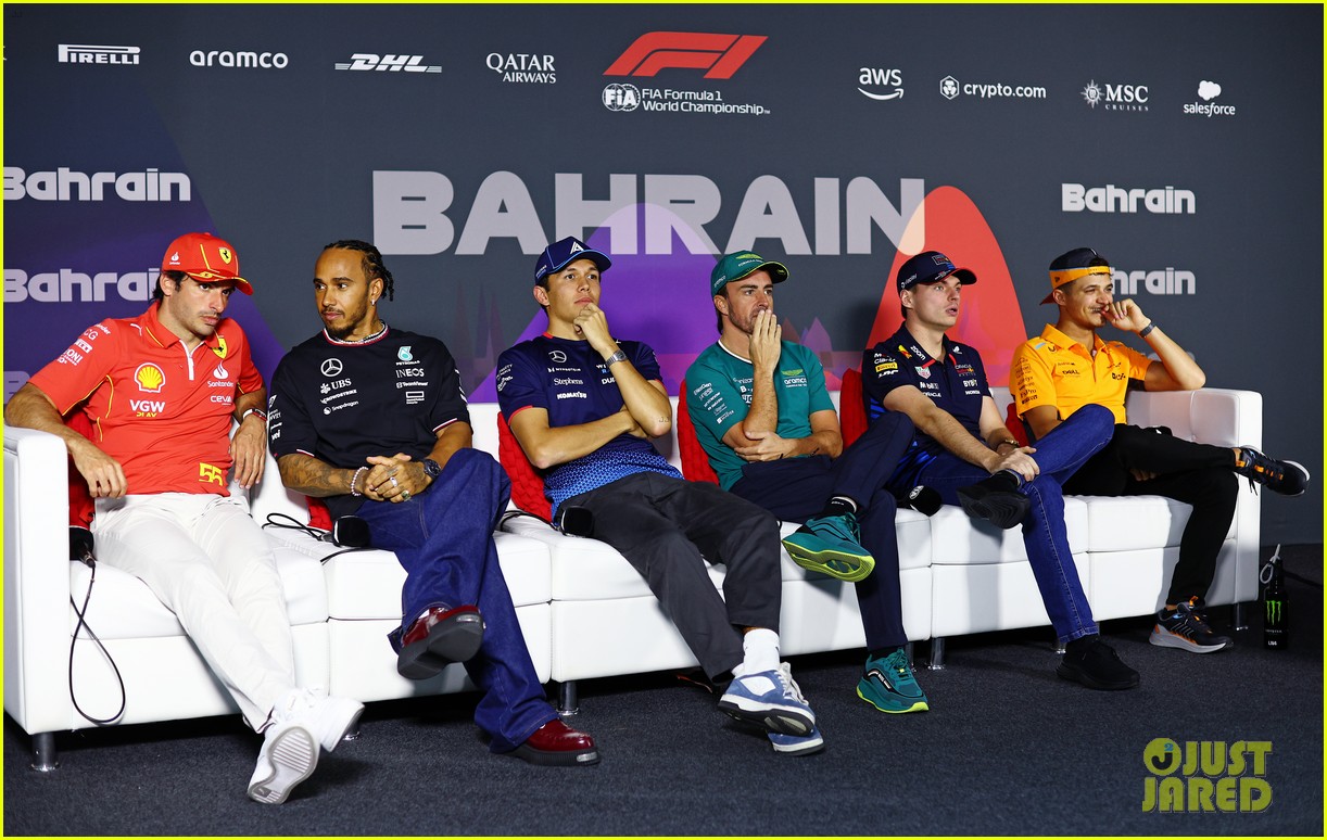Formula 1 Stars Max Verstappen, Lewis Hamilton, Charles Leclerc & More ...