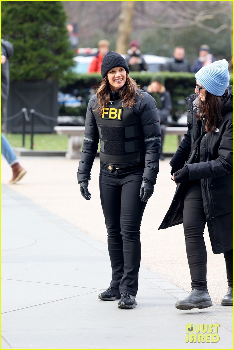 Zeeko Zaki & Missy Peregrym Film 'FBI' in NYC Ahead of Season Six ...