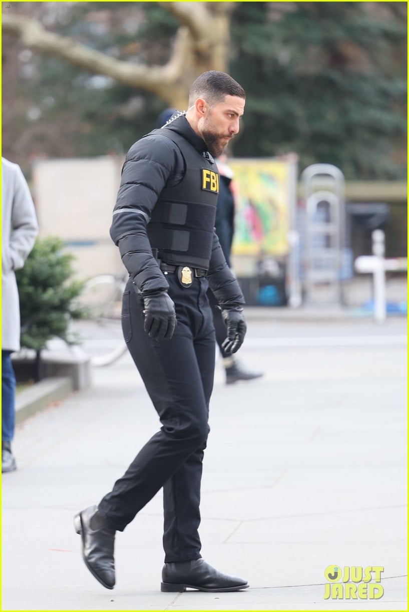 Zeeko Zaki & Missy Peregrym Film 'FBI' in NYC Ahead of Season Six ...