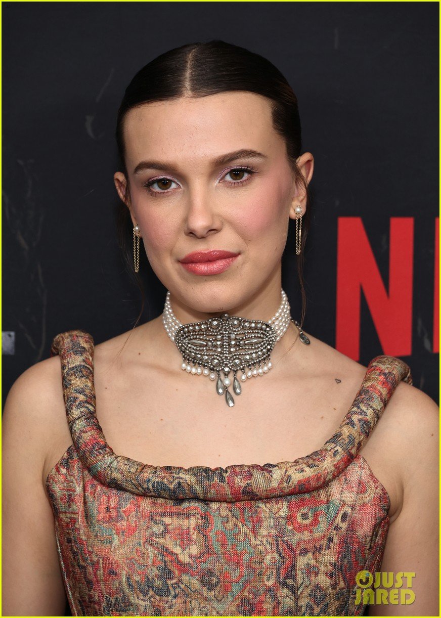 Millie Bobby Brown Pushes Her Dog in a Stroller After Promoting 'Damsel ...