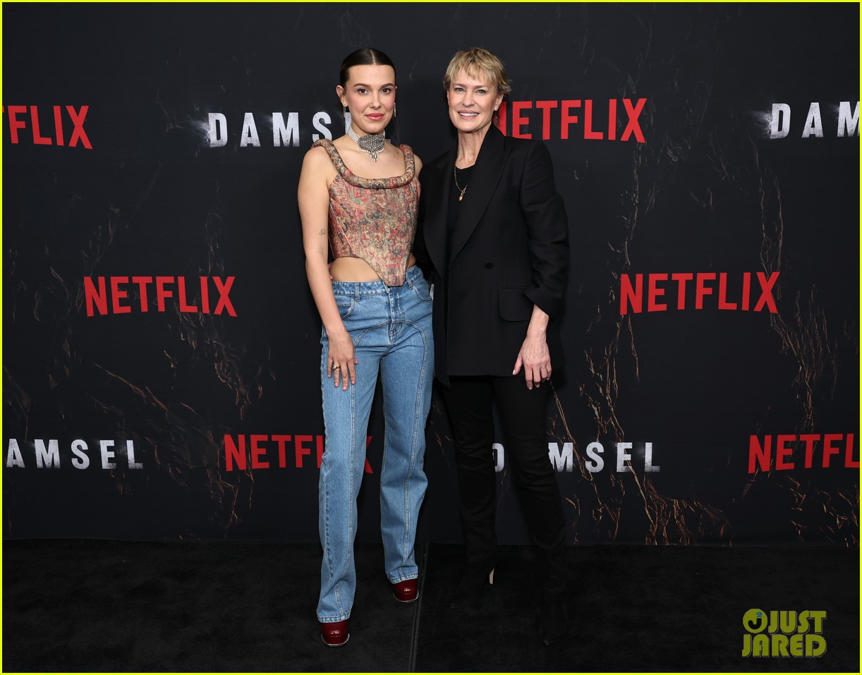 Millie Bobby Brown Pushes Her Dog in a Stroller After Promoting 'Damsel ...