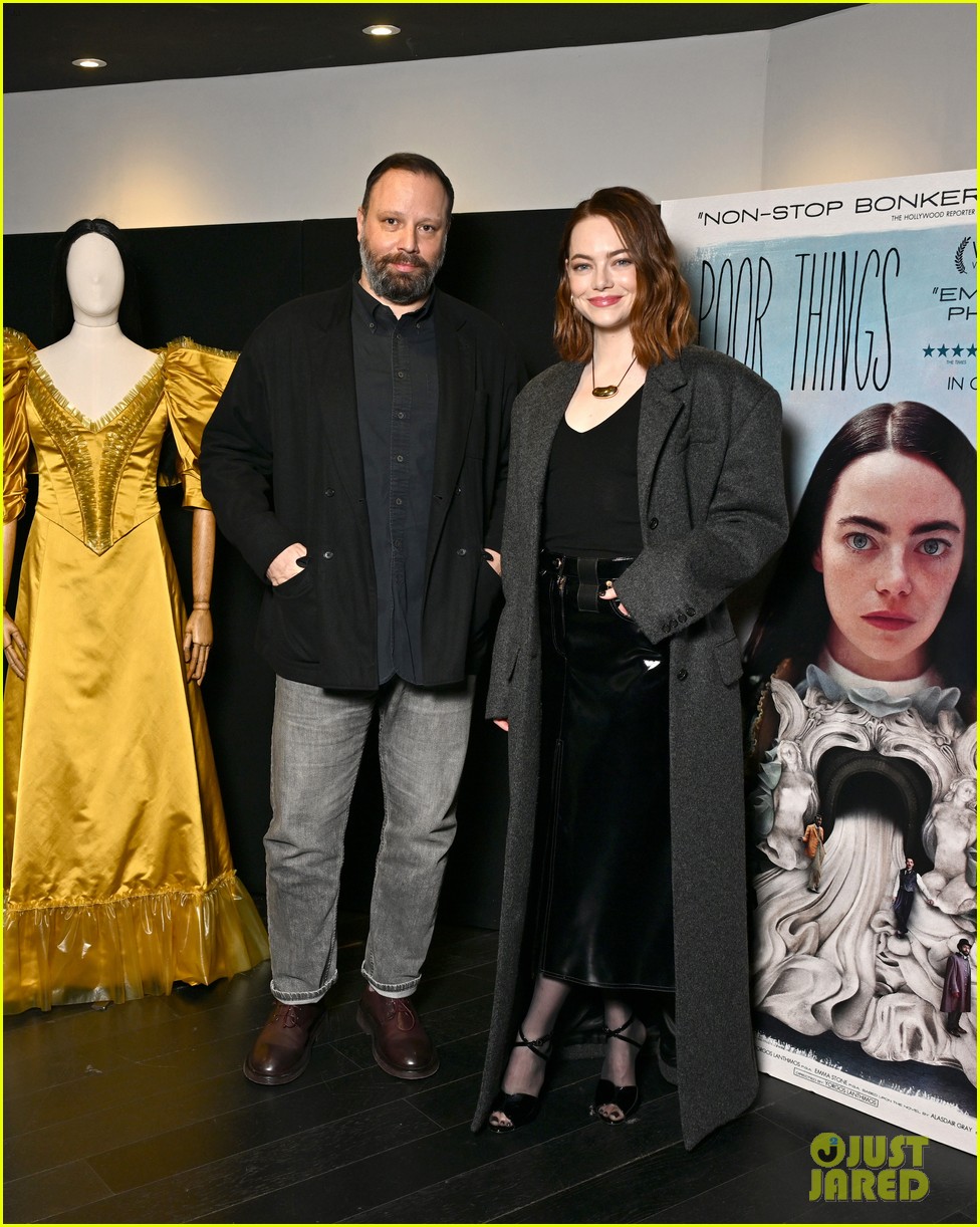 Emma Stone Joins Yorgos Lanthimos At Poor Things Special Screening In
