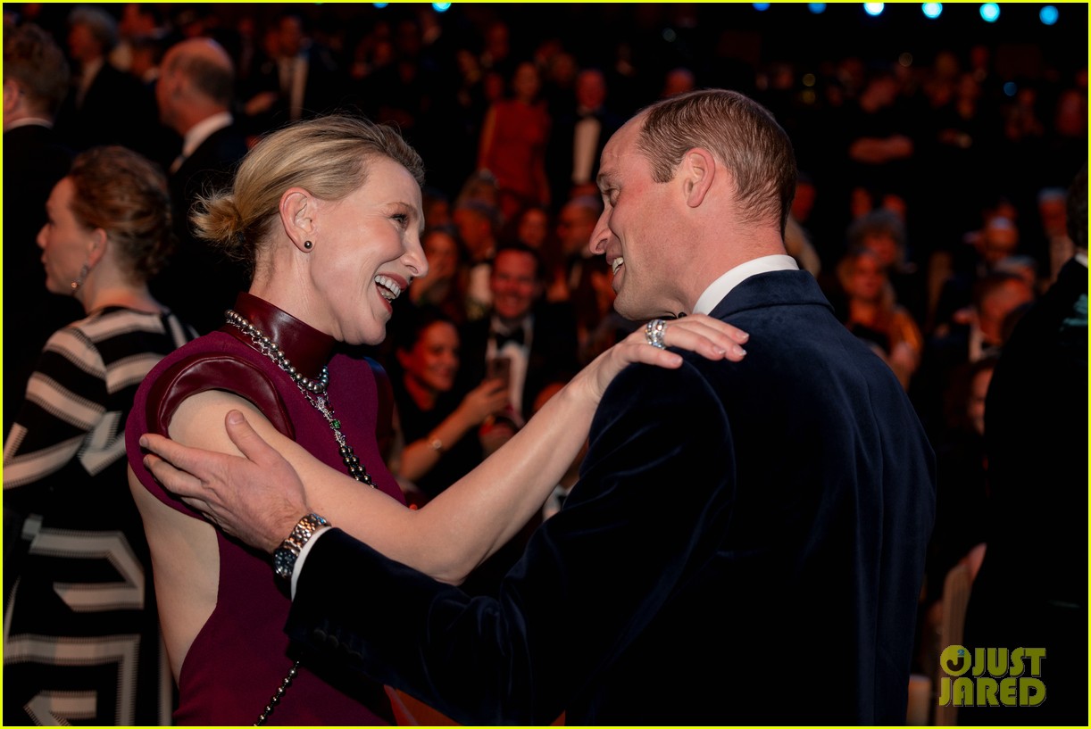 Prince William Sits with Cate Blanchett at BAFTAs 2024 Amid Kate ...