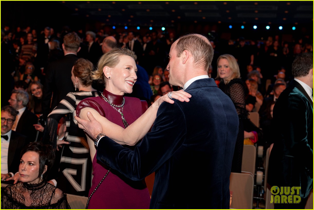 Prince William Sits with Cate Blanchett at BAFTAs 2024 Amid Kate ...