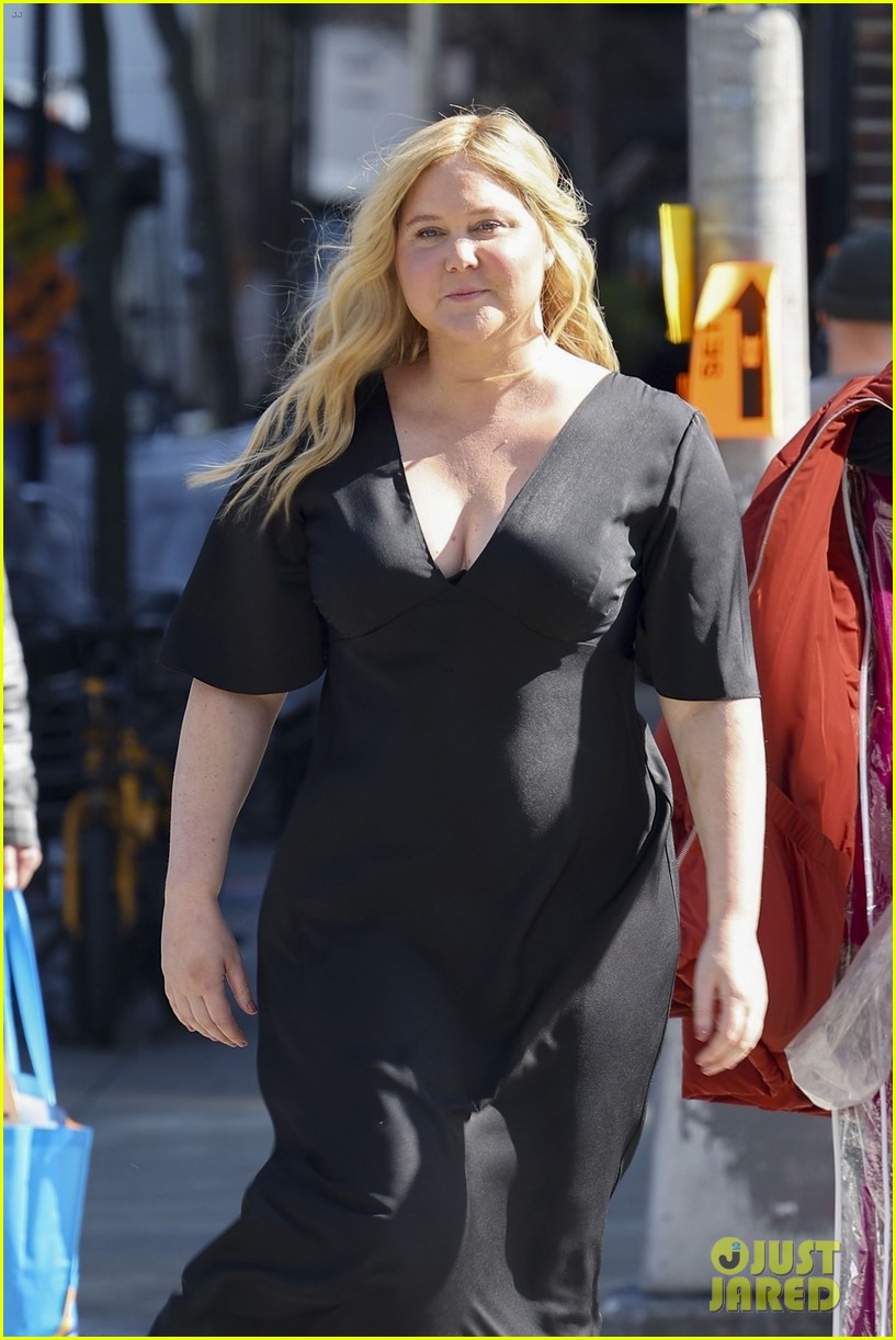 Amy Schumer Films 'Kinda Pregnant' in New York After Revealing Cushing ...