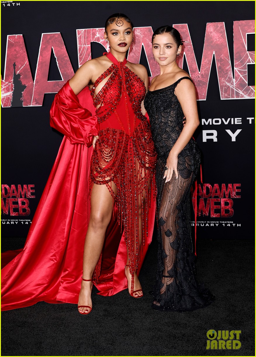 Sydney Sweeney, Emma Roberts & More Join Dakota Johnson at 'Madame Web' L.A. Premiere - See Red ...