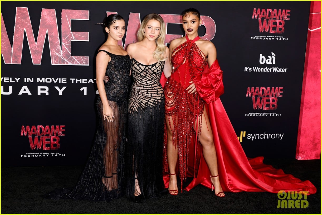 Sydney Sweeney, Emma Roberts & More Join Dakota Johnson at 'Madame Web' L.A. Premiere - See Red ...