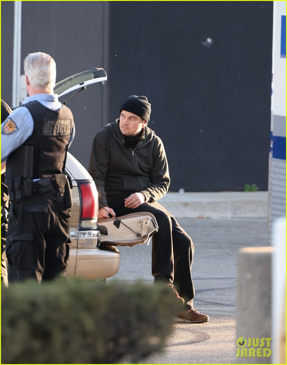 Leonardo DiCaprio & Teyana Taylor Film Robbery Scene for Paul Thomas ...