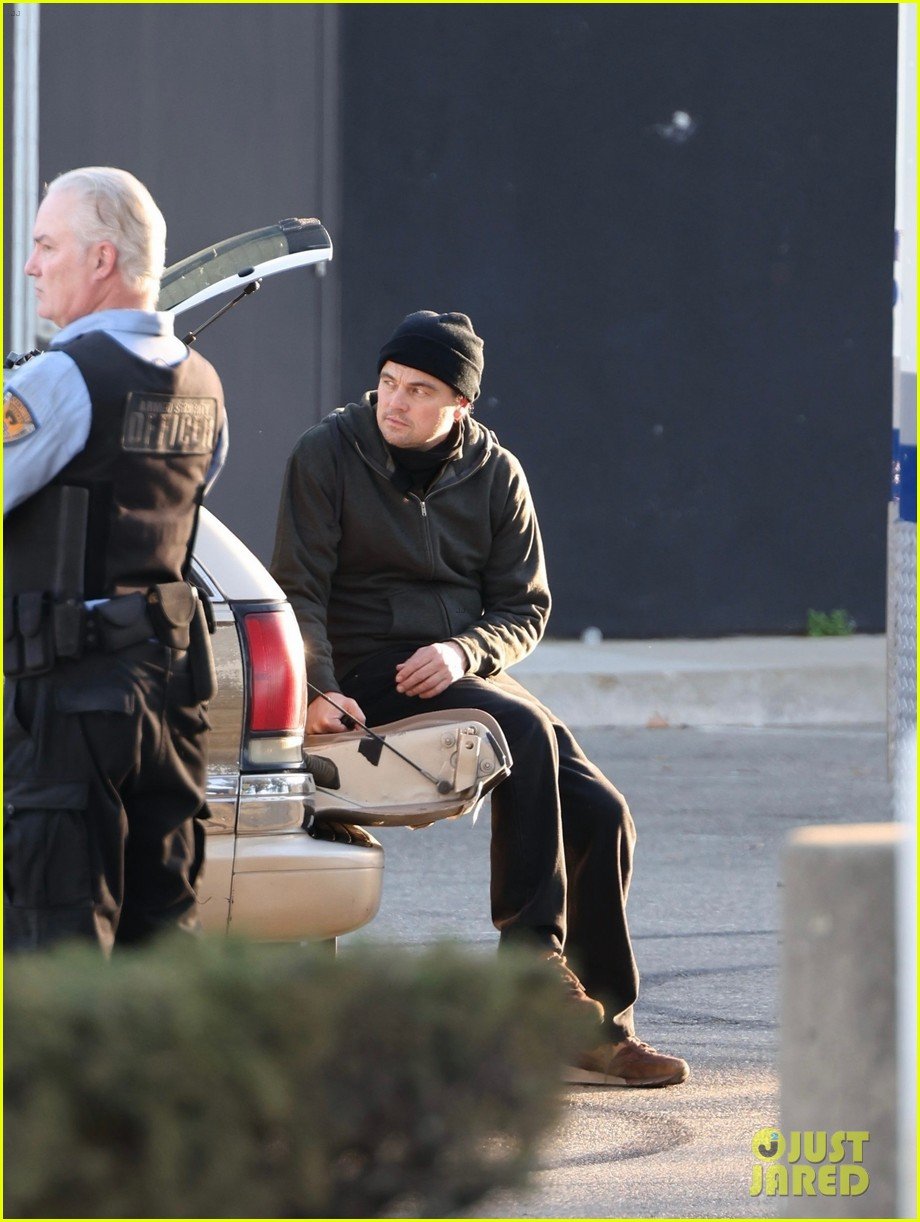 Leonardo DiCaprio & Teyana Taylor Film Robbery Scene for Paul Thomas ...