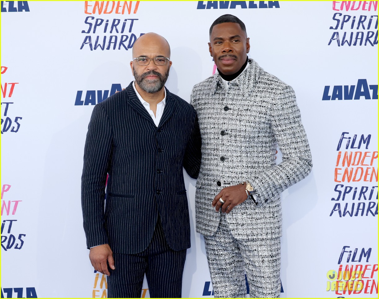 American Fiction's Jeffrey Wright & Sterling K. Brown Suit Up at Spirit Awards 2024: Photo ...