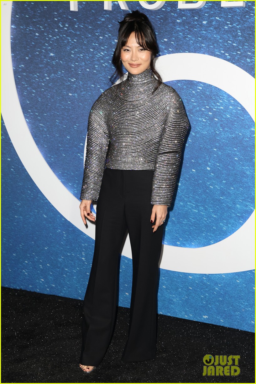 Eiza Gonzalez Joins '3 Body Problem' Cast at UK Premiere After Missing ...