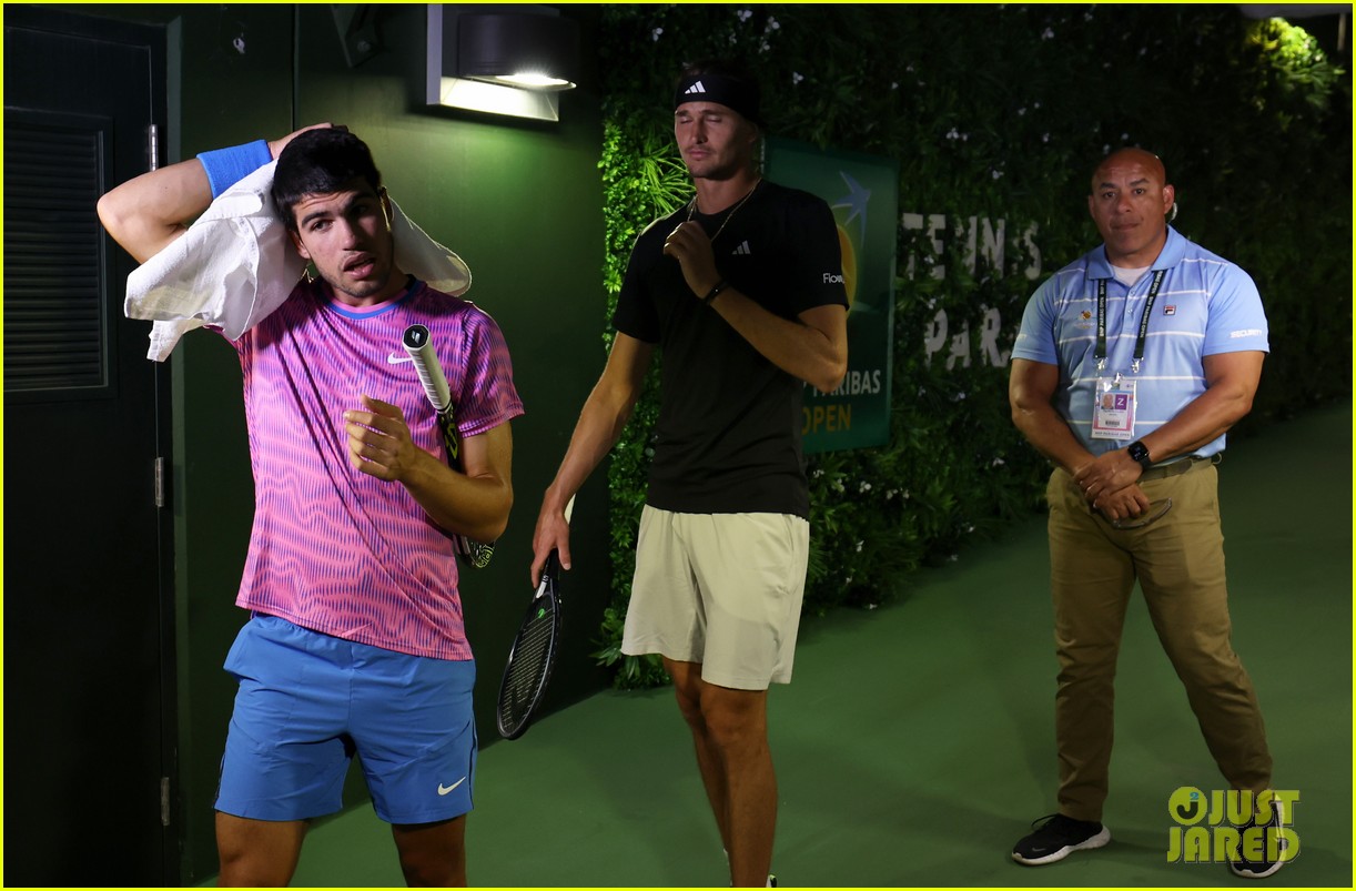 Carlos Alcaraz Attacked By Bees During Tennis Tournament in Indian ...