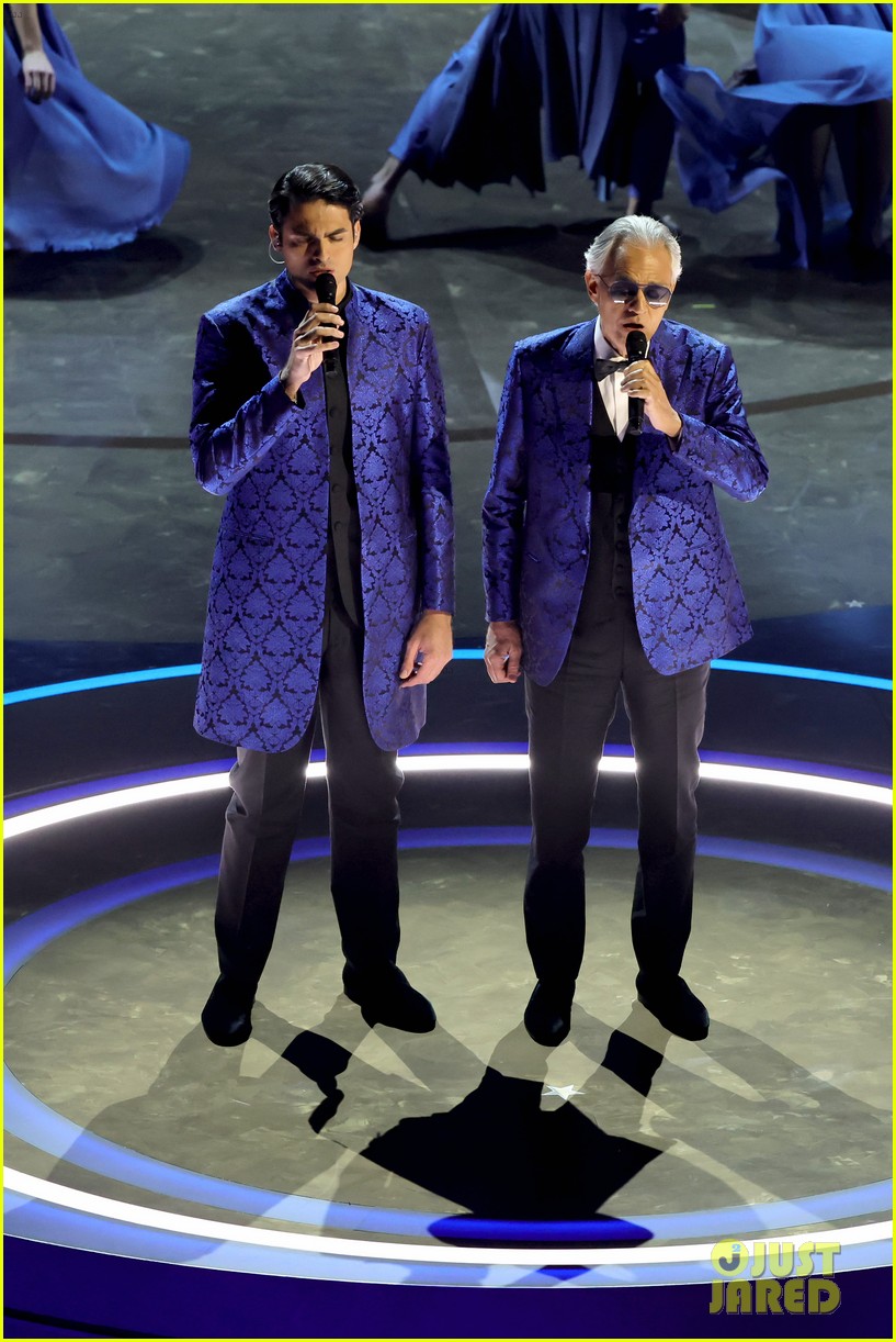 Andrea Bocelli Performs 'Time to Say Goodbye' with Son Matteo Bocelli for Oscars 2024 'In ...