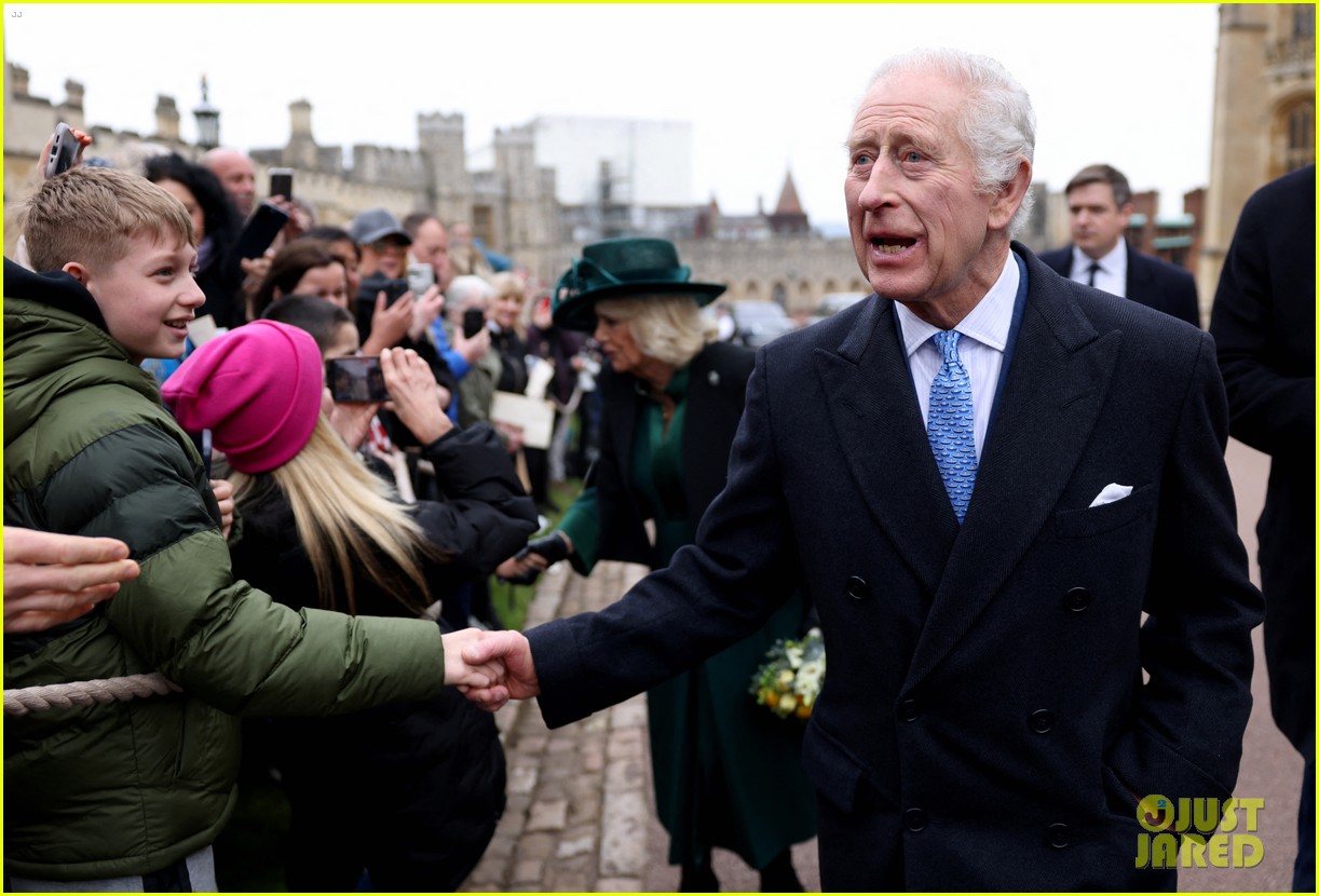 King Charles Makes Rare Appearance at Royal Family Easter Celebration ...