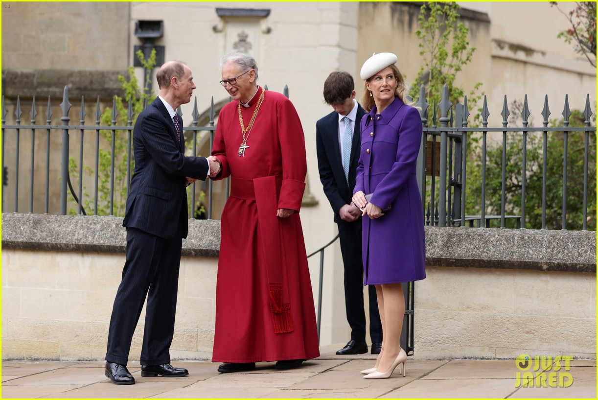 King Charles Makes Rare Appearance at Royal Family Easter Celebration ...