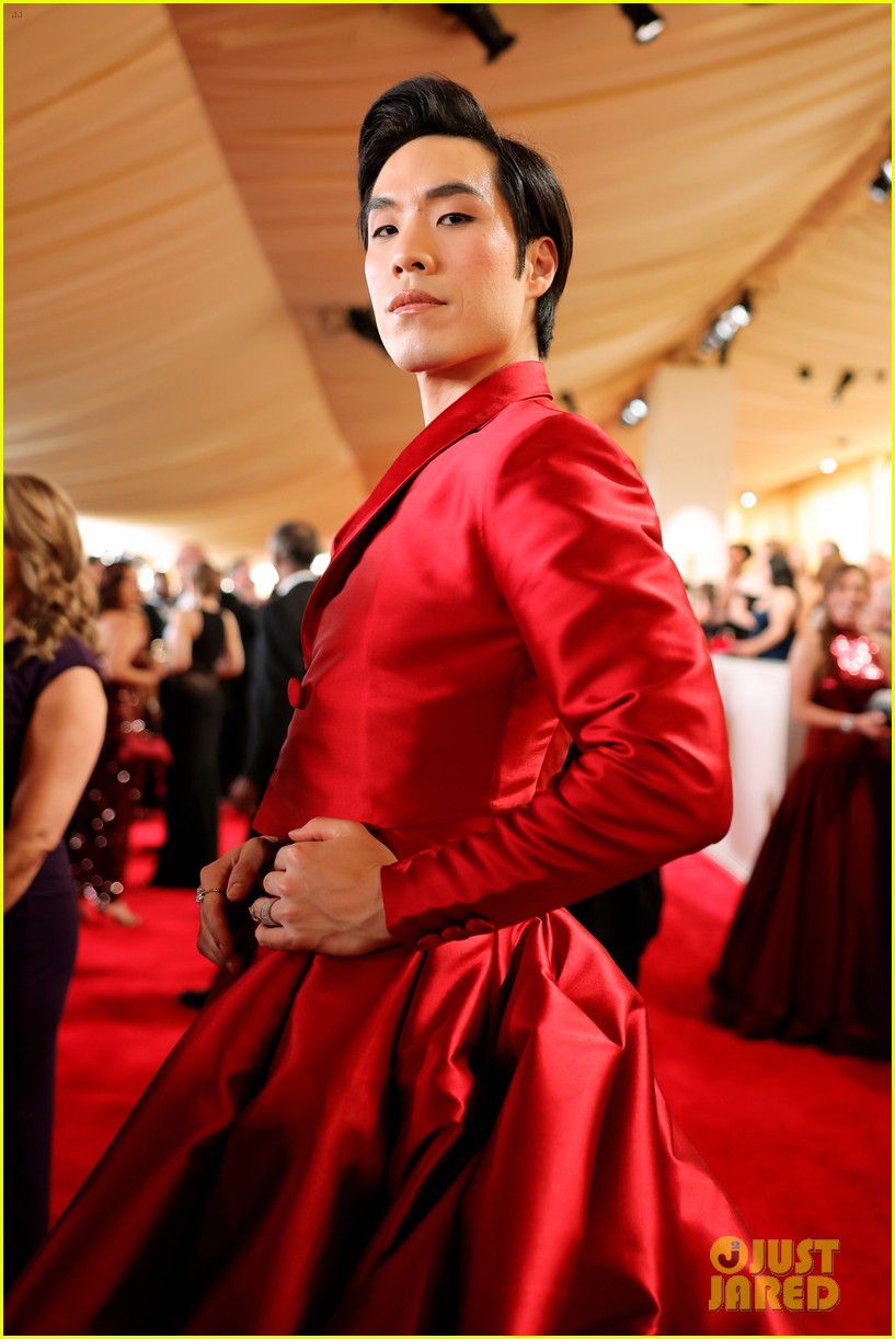 Nimona's Eugene Lee Yang Defies Expectations in Amazing Red Gown at ...