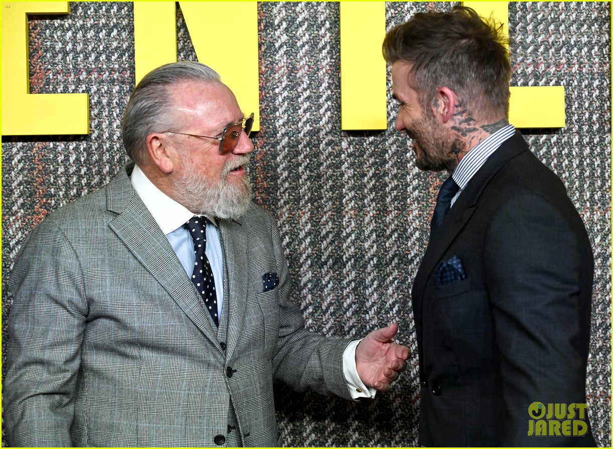 David Beckham & Jason Statham Support Pal Guy Ritchie at UK Premiere of ...