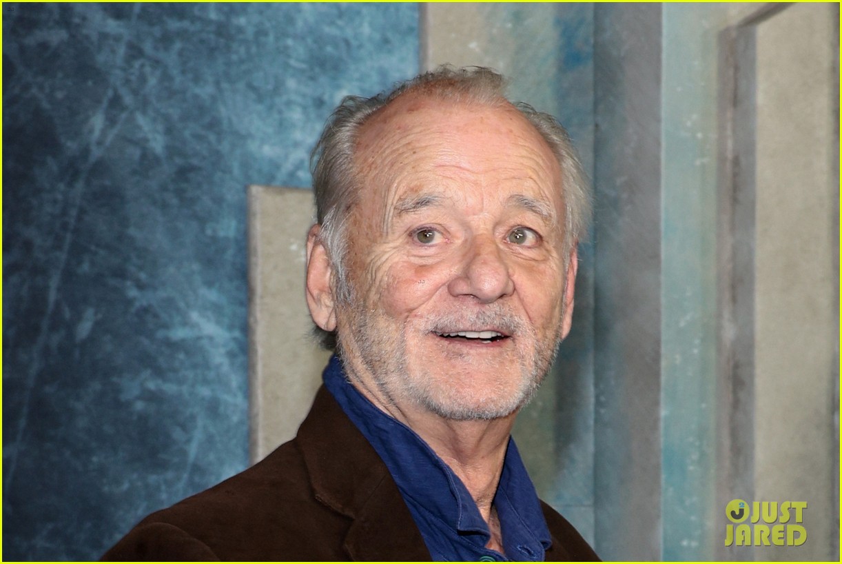 Bill Murray Splashes Water at 'Ghostbusters: Frozen Empire' Cast on NYC ...