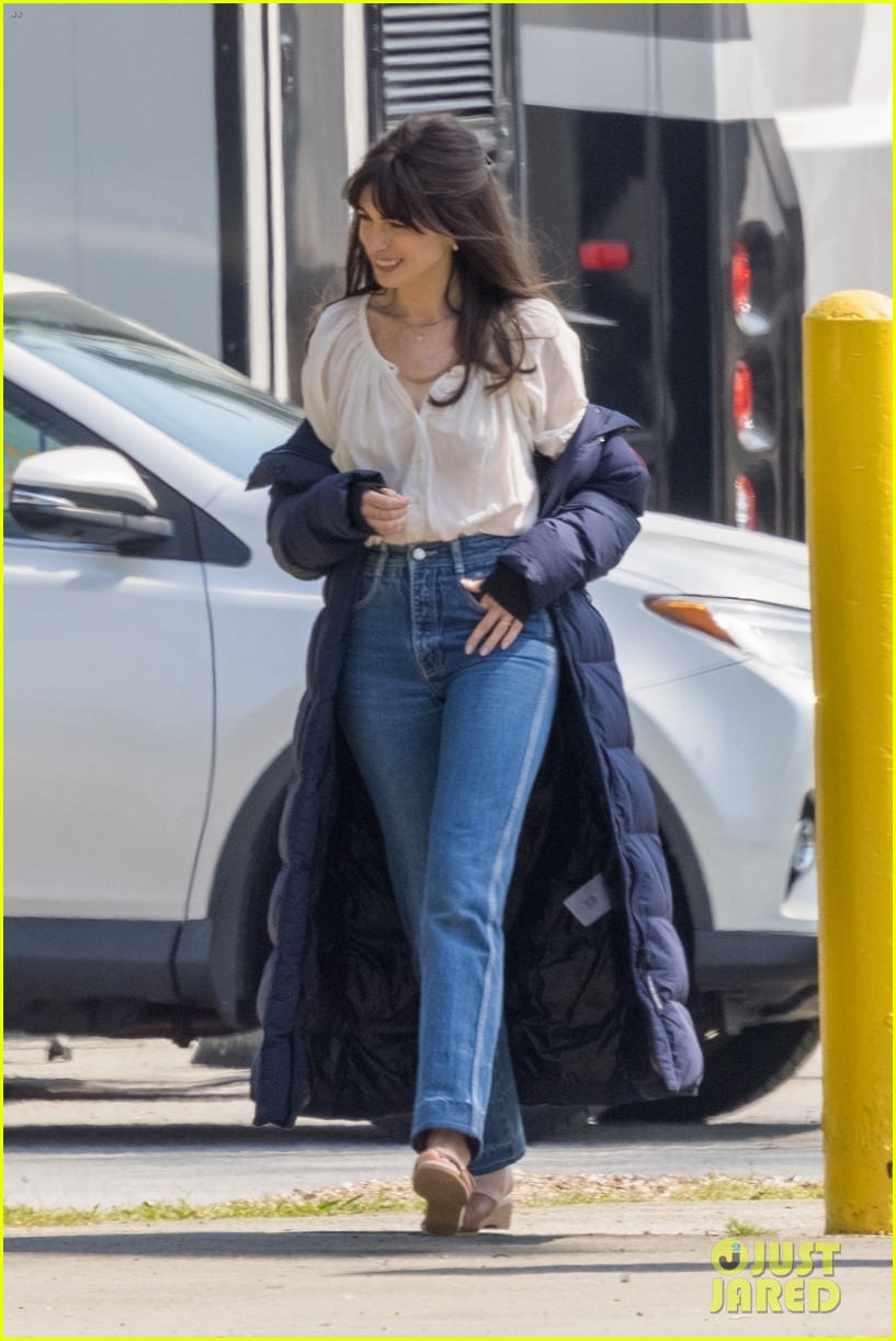 Anne Hathaway Films New Movie 'Flowervale Street' in Atlanta Following ...