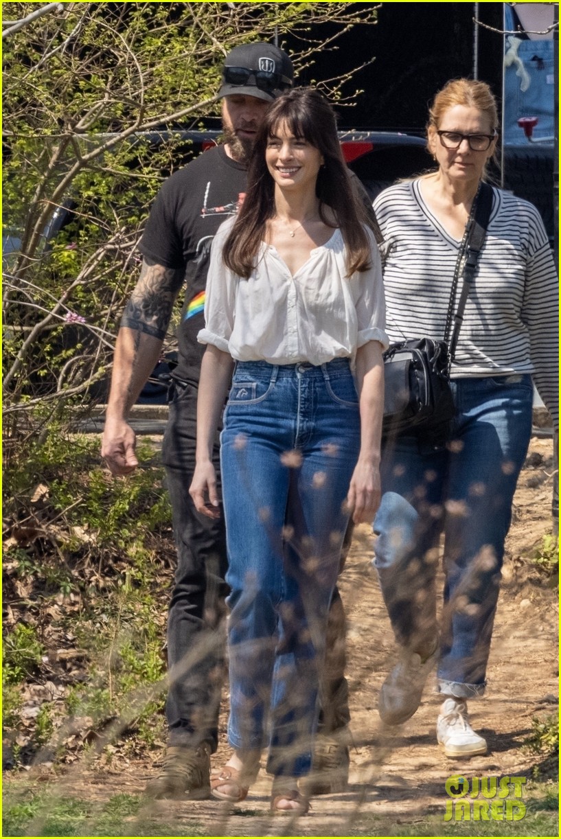 Anne Hathaway Films New Movie 'Flowervale Street' in Atlanta Following ...