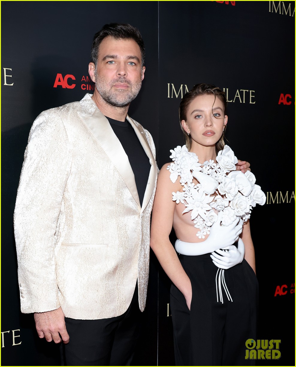 Sydney Sweeney Wears Elaborate Sculpted Top at 'Immaculate' Beyond Fest ...