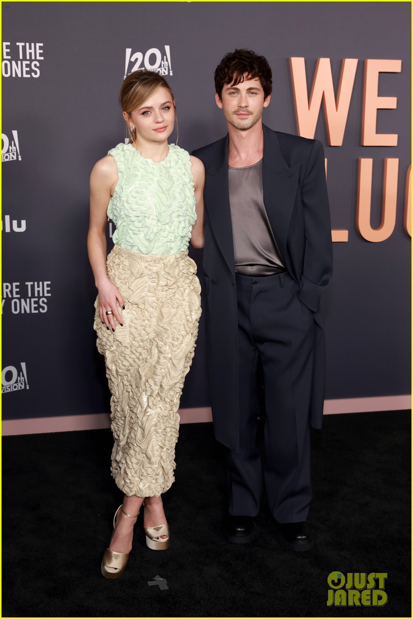 Joey King & Logan Lerman Get Support From Partners Steven Piet & Ana ...