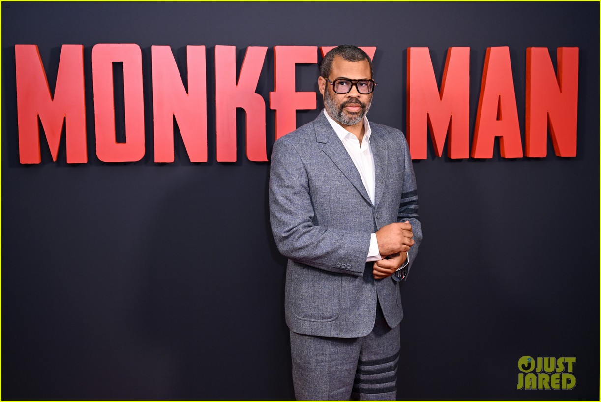 Dev Patel is Joined by Producer Jordan Peele at 'Monkey Man' Screening ...