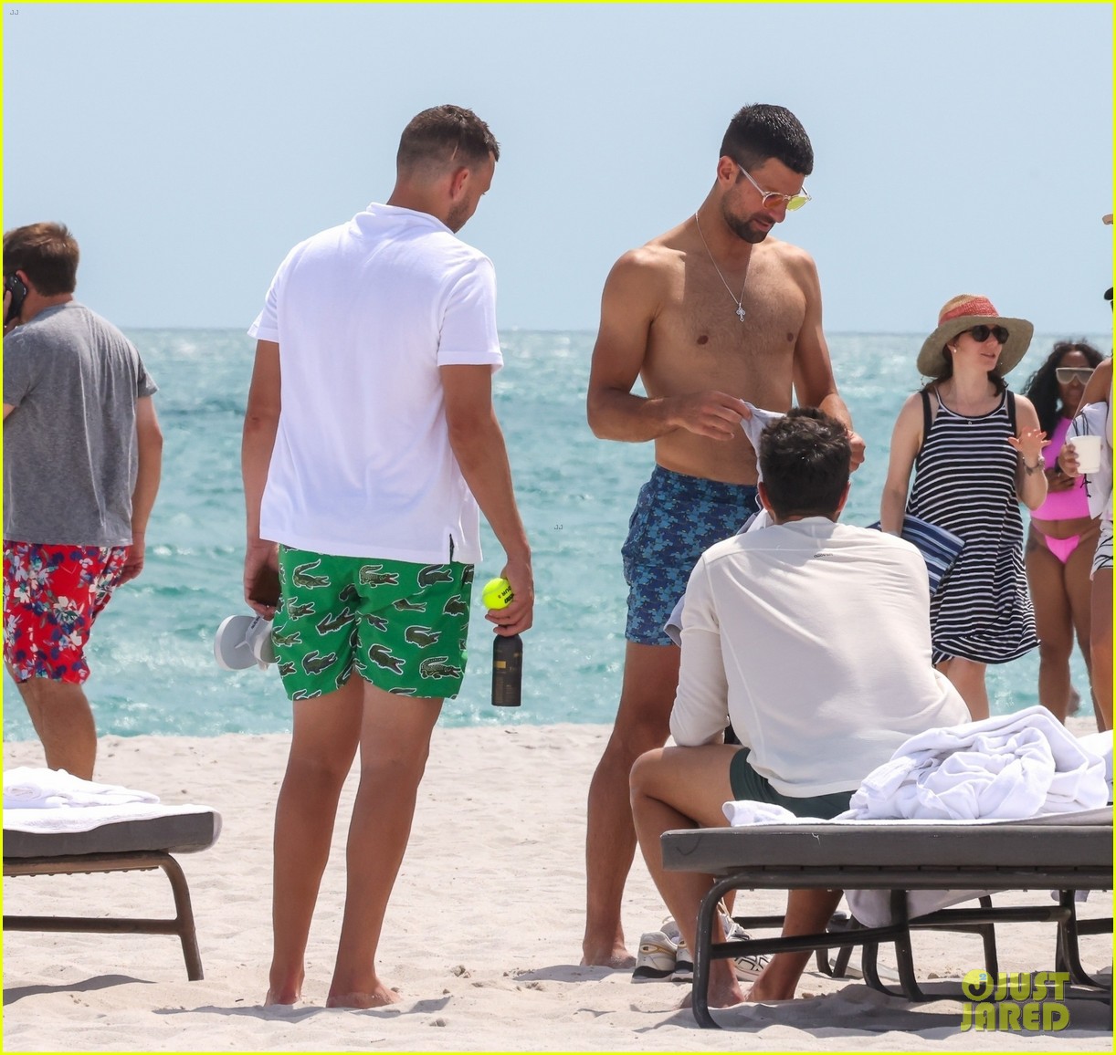 Novak Djokovic Hits the Beach After Withdrawing From Miami Open 2024 ...