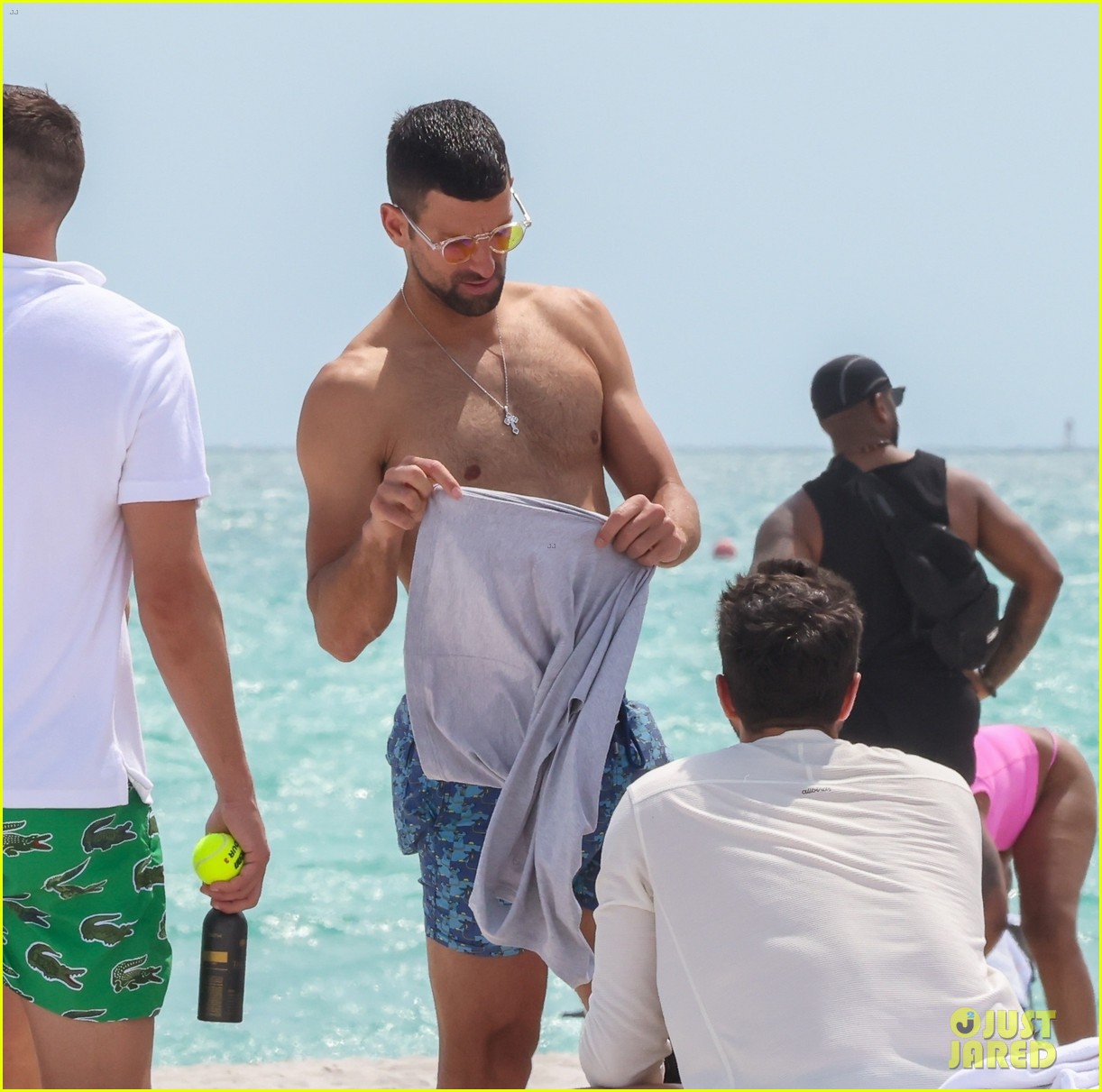 Novak Djokovic Hits the Beach After Withdrawing From Miami Open 2024 ...