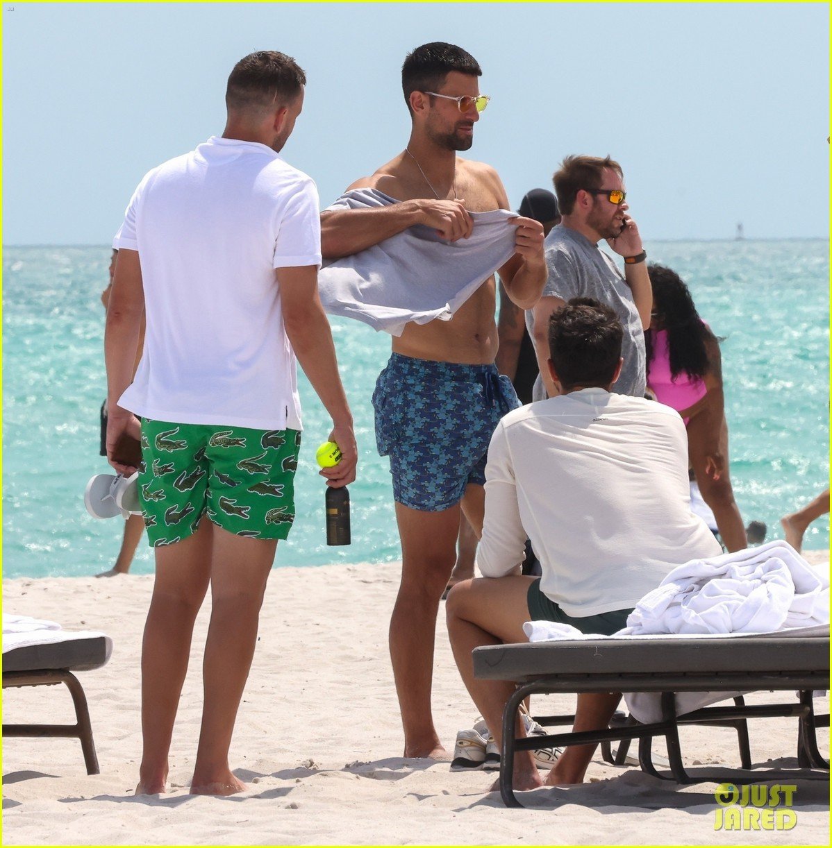 Novak Djokovic Hits the Beach After Withdrawing From Miami Open 2024 ...