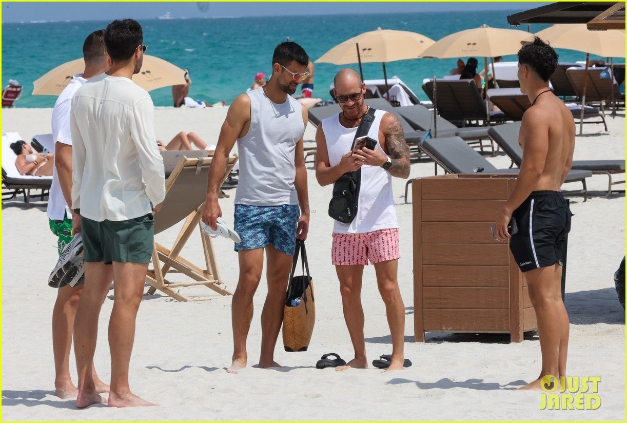 Novak Djokovic Hits the Beach After Withdrawing From Miami Open 2024 ...