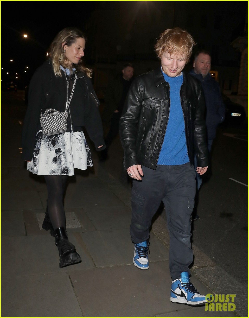 Ed Sheeran & Wife Cherry Seaborn Enjoy Rare Night Out in London: Photo ...