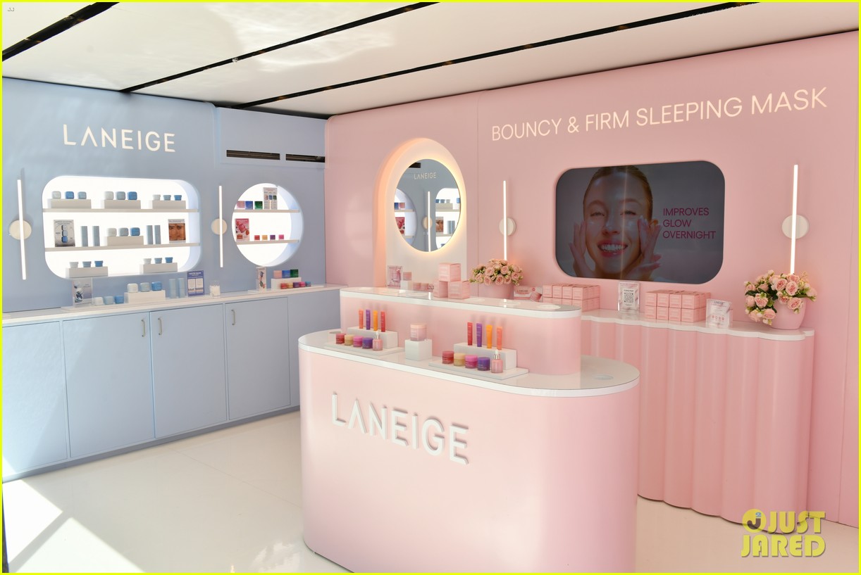 Sydney Sweeney Wears Pink Jumpsuit for Laneige Pop-Up Event in L.A ...