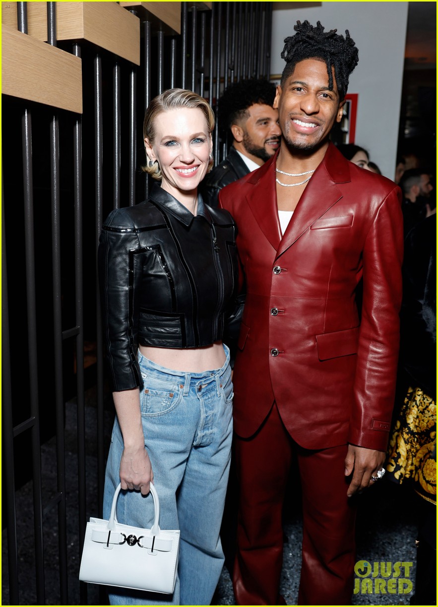 Channing Tatum, January Jones, & More Step Out for Versace Icons Party ...