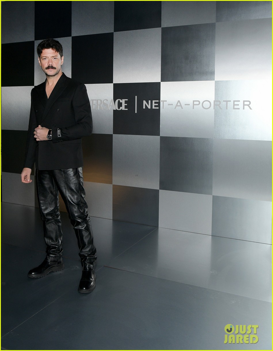 Channing Tatum, January Jones, & More Step Out for Versace Icons Party ...