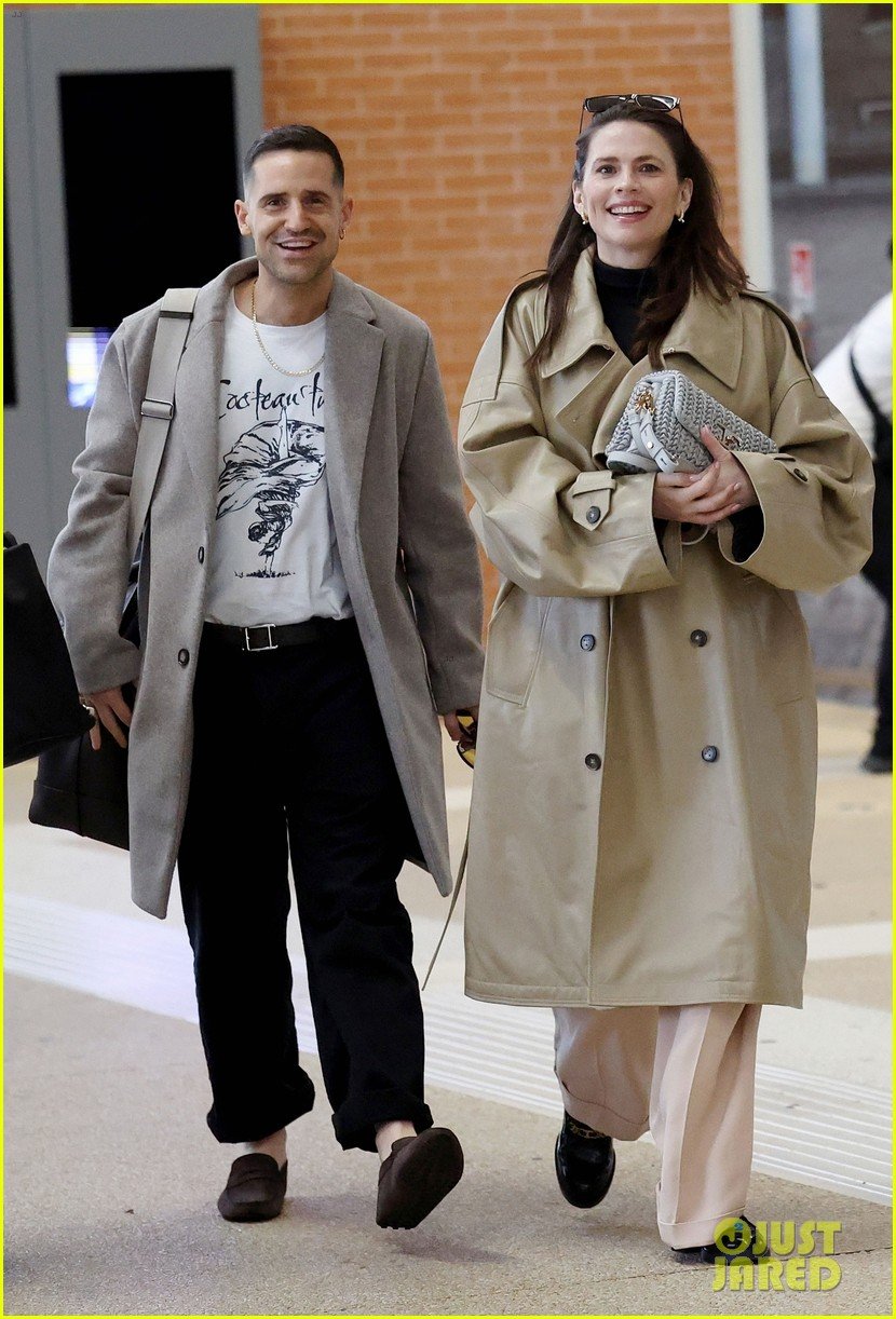 Hayley Atwell Spotted with Fiance Ned Wolfgang Kelly While On Vacation ...