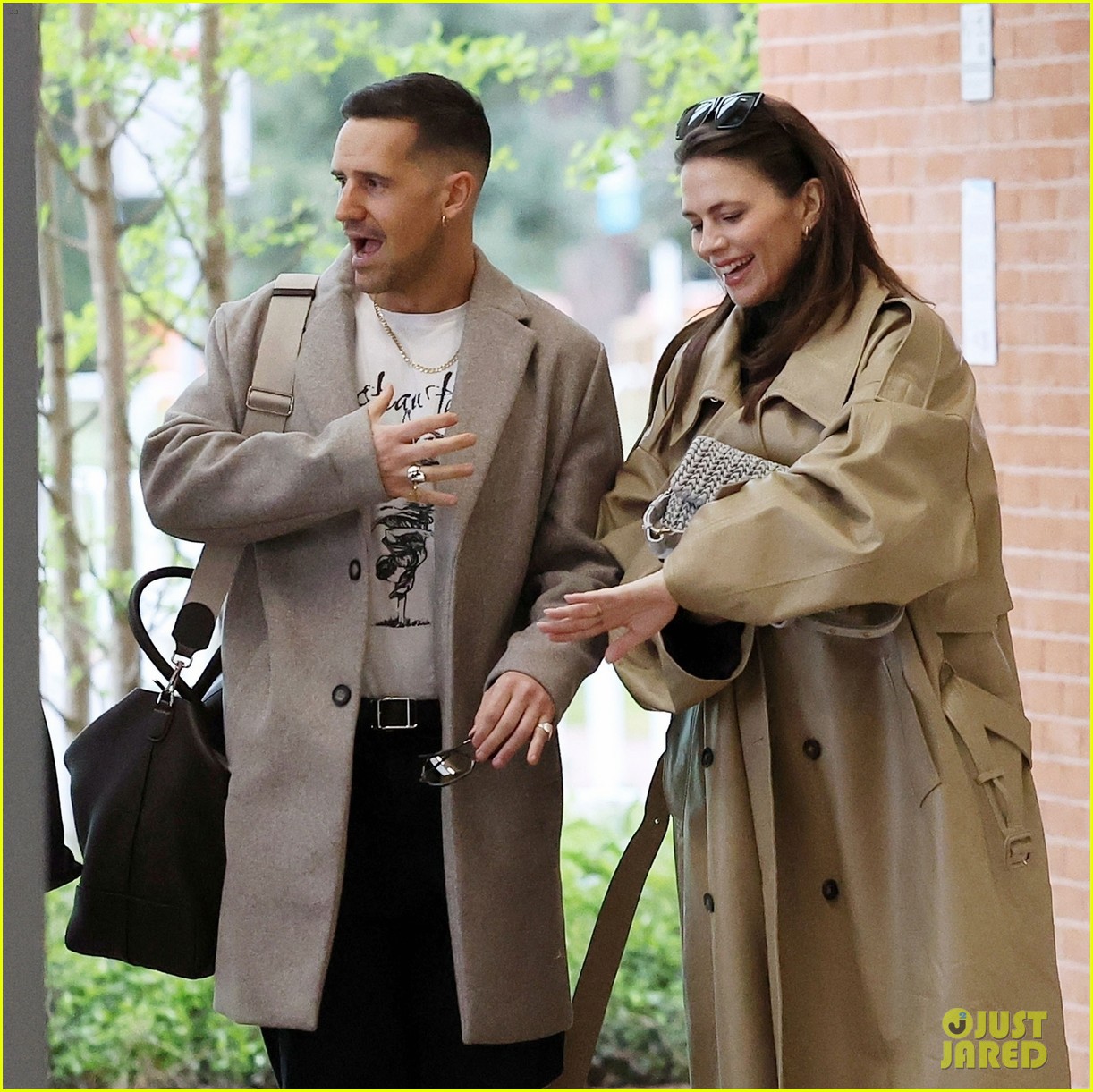 Hayley Atwell Spotted with Fiance Ned Wolfgang Kelly While On Vacation ...