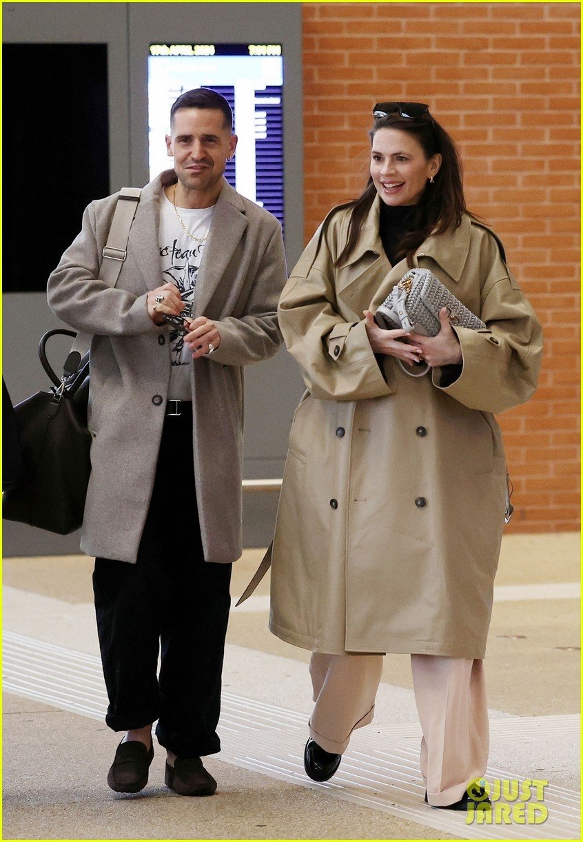 Hayley Atwell Spotted with Fiance Ned Wolfgang Kelly While On Vacation ...