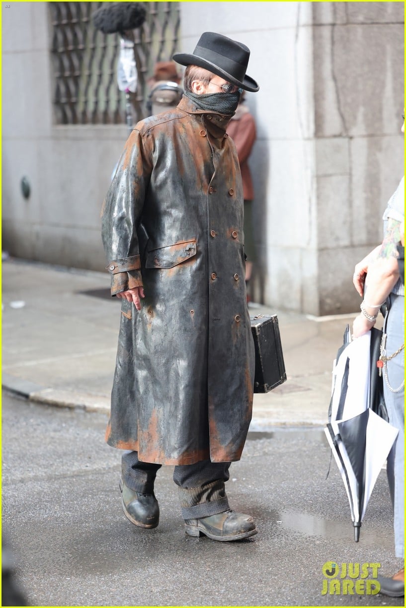 Christian Bale Covers Up as Frankenstein's Monster on Set of 'The Bride ...