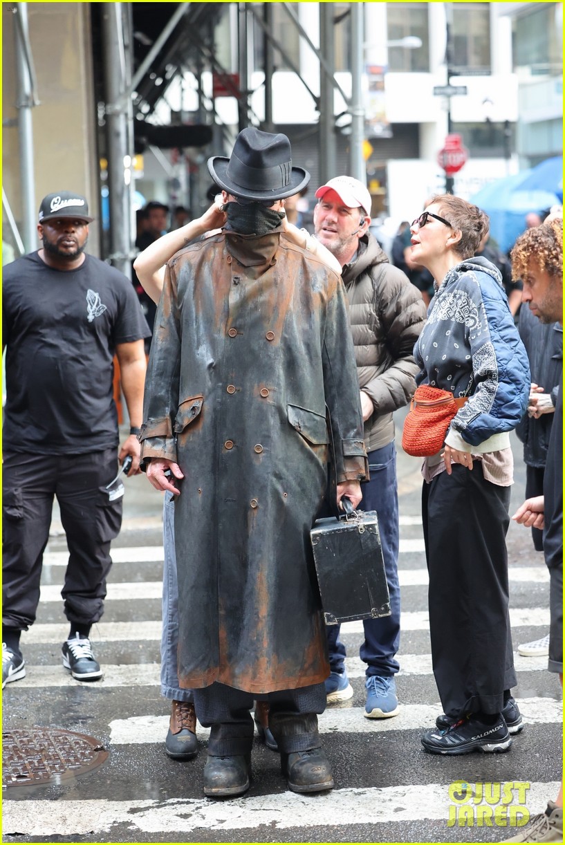 Christian Bale Covers Up as Frankenstein's Monster on Set of 'The Bride ...