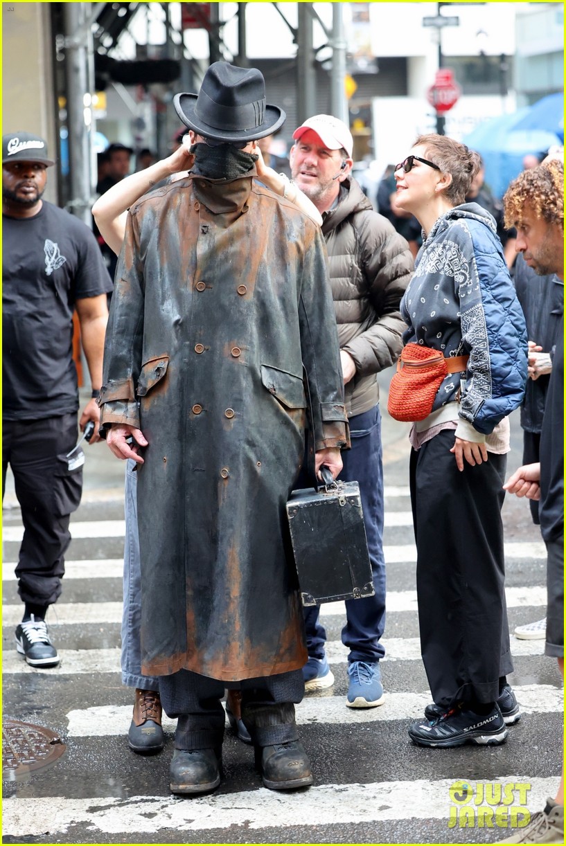 Christian Bale Covers Up as Frankenstein's Monster on Set of 'The Bride ...