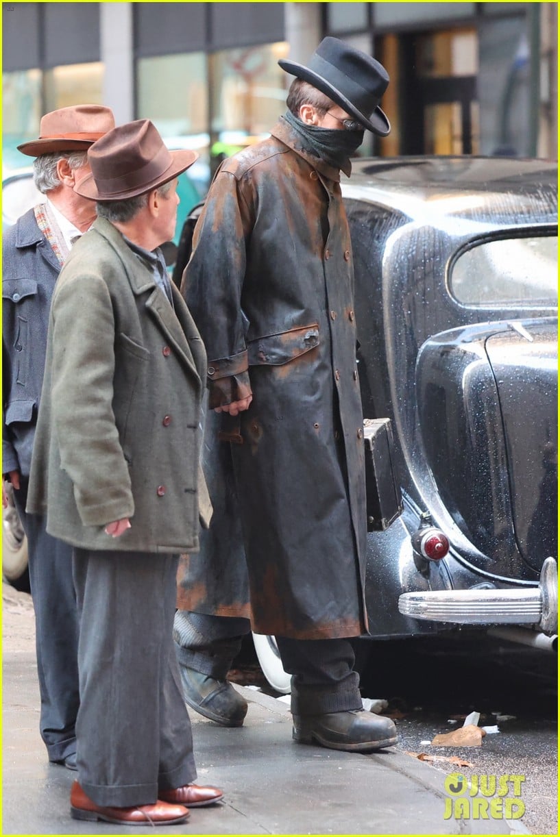 Christian Bale Covers Up as Frankenstein's Monster on Set of 'The Bride ...