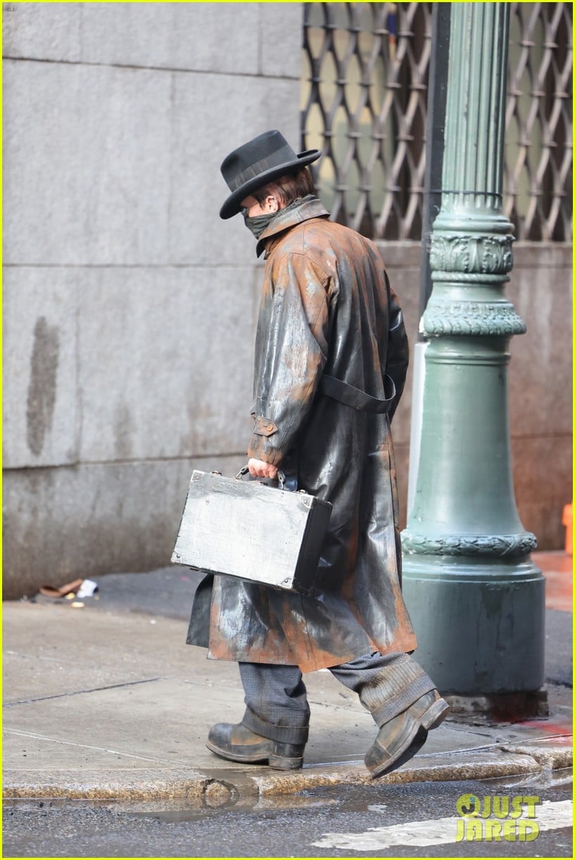 Christian Bale Covers Up as Frankenstein's Monster on Set of 'The Bride ...