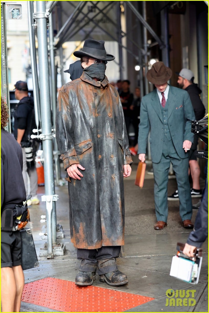 Christian Bale Covers Up as Frankenstein's Monster on Set of 'The Bride ...